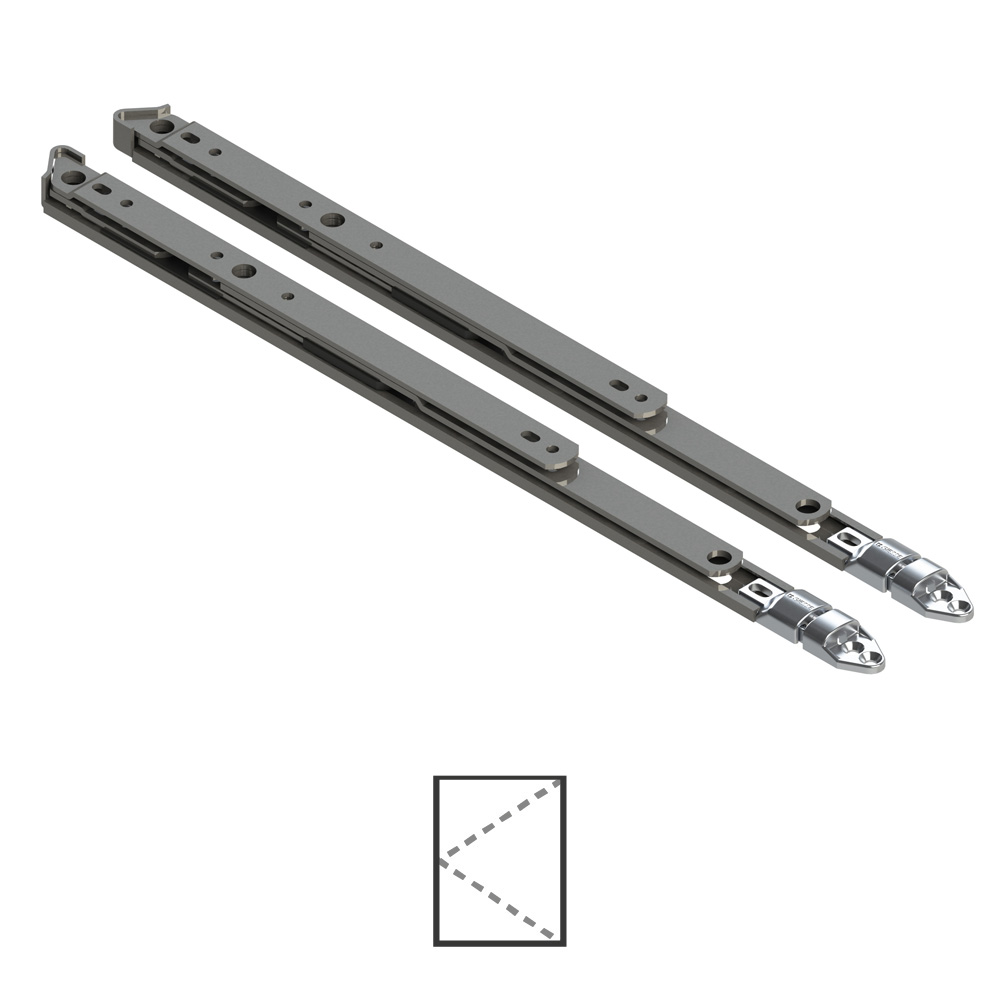 Arms for top-hung and side-hung windows - Tyman International